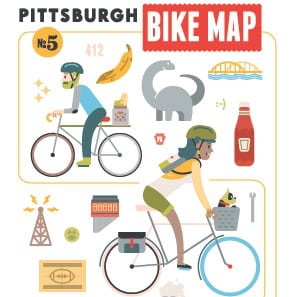 Pittsburgh Bike Map Version 5 to be released at BikeFest Kickoff Party ...